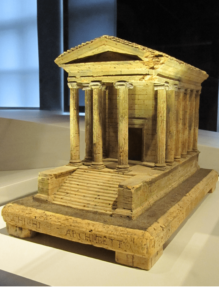Cork Models of the Ruins of Rome – Antigone