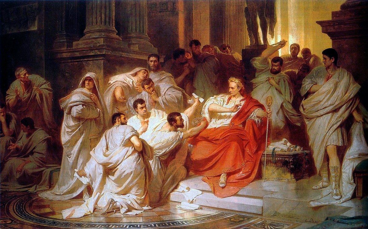 Julius Caesar's Last Words – Antigone