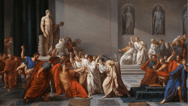 Julius Caesar's Last Words – Antigone