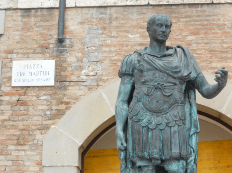How Julius Caesar Crossed the Rubicon and Took Ariminum – Antigone